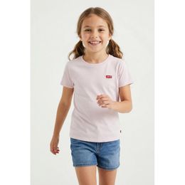 Levi's Kids M&auml;dchen Levi's Kids T-Shirt &raquo;LVG BATWING CHEST HIT TEE&laquo; mit Logo Print for GIRLS rosa 6 (116)