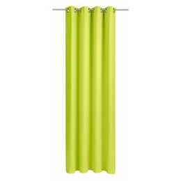 WIRTH Vorhang &raquo;Dim out&laquo; &Ouml;sen 1 Stk. tlg. gr&uuml;n Polyester 150cm, &Ouml;sen, 145cm