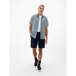 Lerros Herren Lerros Kurzarmhemd mit Logo Stickerei M, N-Gr