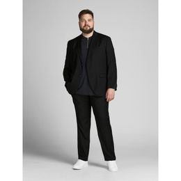 Jack & Jones PlusSize Jack & Jones Plussize Herren Jack & Jones PlusSize Anzug &raquo;JPRFRANCO SUIT NOOS PLS&laquo; 2 tlg. slim fit aus Polyester, Viskose und Elasthan, Slim Fit 