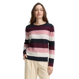 Tom Tailor Damen Tom Tailor Strickpullover &raquo;Otto&laquo; mit Viskose rosa XXXL(46)