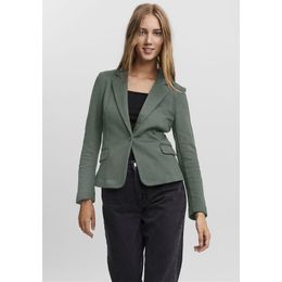V&eacute;ro Moda Vero Moda Damen Jerseyblazer &raquo;VMJULIANE, figurbetonter Schnitt, 1-Knopf Verschluss&laquo; Materialmix, ungef&uuml;ttert, regular fit 40