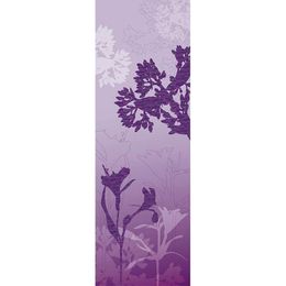 ARCHITECTS PAPER Fototapete &raquo;Mystic Blossoms Violet&laquo; Floral Tapete Natur Lila Violett Panel 1,00m x 2,80m lila Vlies B/L: 1m x 2,8m