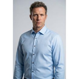 OLYMP Herren OLYMP Langarmhemd &raquo;No 6&laquo; Businesshemd, super slim fit, New York Kentkragen 44, N-Gr