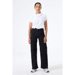 Garcia M&auml;dchen Weite Jeans &raquo;Annemay&laquo; for GIRLS schwarz 170, N-Gr
