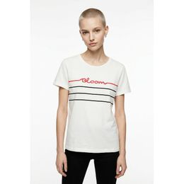 V&eacute;ro Moda Vero Moda Damen Kurzarmshirt &raquo;VMLINE SS TOP BOX JRS&laquo; Baumwolle, regular fit XS