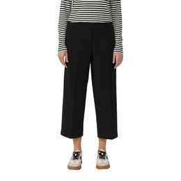 s.Oliver Damen s.Oliver 7/8-Hose mit Bundfalten und Stretch-Anteil schwarz 38, N-Gr
