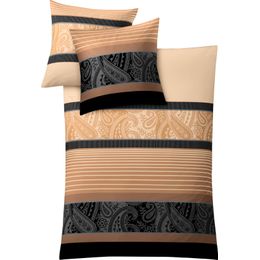 Kleine Wolke unisex Bettw&auml;sche sand Gr&ouml;&szlig;e 135x200 cm + 80x80 cm