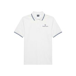 Sergio Tacchini Poloshirt 'Reed 025 Co' Herren Gr&ouml;&szlig;e L indigo / wei&szlig;