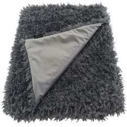 Apelt Plaid &raquo;Missouri 130x170&laquo; kuschelig weich grau Polyester B/L: 130cm x 170cm