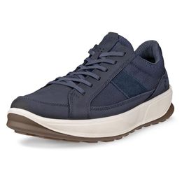 Ecco Herren Sneaker &raquo;Byway&laquo; Halbschuh, Freizeitschuh, Schn&uuml;rschuh mit softem Schaftrand blau 47
