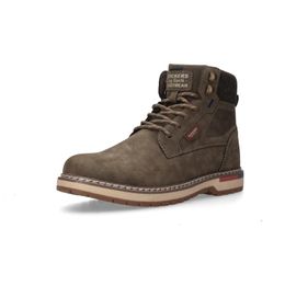 Dockers by Gerli Herren Dockers by Gerli Schn&uuml;rboots Schn&uuml;rstiefelette, Workerboots mit Rei&szlig;verschluss 47