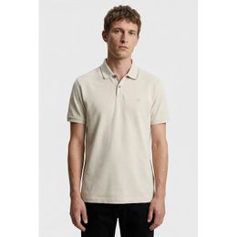 Calvin Klein Herren Poloshirt &raquo;SS RFND PQ TPPD CLSS&laquo; Mit Rundhalsausschnitt beige XL