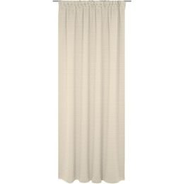WIRTH Vorhang &raquo;Berwick&laquo; Multifunktionsband 1 Stk. tlg. gold Jacquard, Baumwolle, Polyester 145cm, Multifunktionsband, 132cm
