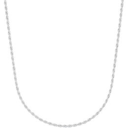 Amor Herren Collierkettchen &raquo;Kordelkettengliederung&laquo; silber Silber 925 (Sterlingsilber), L: 45 B: 2mm