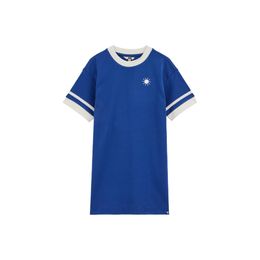 WE Fashion Dress girl size 134/140 Cobalt blue / White