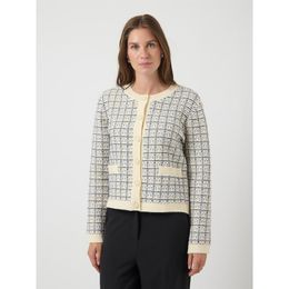 Y.A.S Damen Strickjacke &raquo;YASLIVIA LS SHORT KNIT CARDIGAN S. NOOS&laquo; blau XL