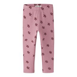 name it M&auml;dchen Leggings &raquo;NMFDAVINA SWEAT FLEECE LEGGING&laquo; innen angeraut rosa 92, N-Gr