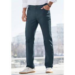 John Devin Herren Stretch-Hose &raquo;, 5-Pocket-Hose, regular-fit&laquo; Chinohose aus elastischer Baumwoll-Qualit&auml;t, in 2 L&auml;ngen: 32 & 34 blau 32, L&auml;nge 32