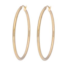 Firetti Damen Paar Creolen &raquo;Schmuck Geschenk Gold 375 Ohrschmuck Creole&laquo; gold 35, Gelbgold 375