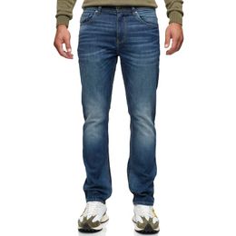 INDICODE Herren Straight-Jeans &raquo;INValoy&laquo; blau 29, L&auml;nge 34