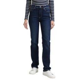 Tom Tailor Damen Tom Tailor Straight-Jeans &raquo;Style ELVA&laquo; mit Stretch grau 31, L&auml;nge 34