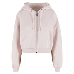 Karl Kani Sweatjacke 'Essential' Damen Gr&ouml;&szlig;e S ros&eacute;