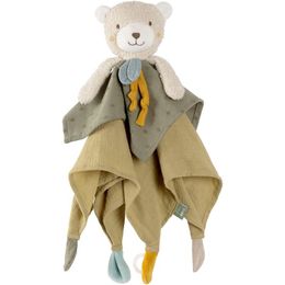 babyFEHN Schmusetuch &raquo;Schmusetuch B&auml;r&laquo; mit Befestigungsring f&uuml;r Schnuller bunt Einheitsgr&ouml;&szlig;e Schmusetuch