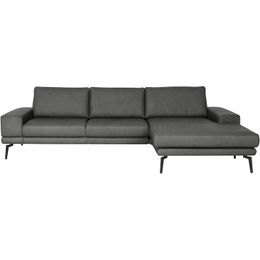 Die PlanBar Ecksofa &raquo;PN-EM20061, wahlweise frei im Raum stellbar&laquo; wahlweise mit echt bezogenem R&uuml;cken und Sitztiefenverstellung B/H/T: 310cm x 86cm x 