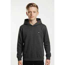 name it Herren Kapuzensweatshirt &raquo;NKMVIMO LS SWEAT W HOOD BRU NOOS&laquo;, Baumwollmischung, regular fit grau 134/140
