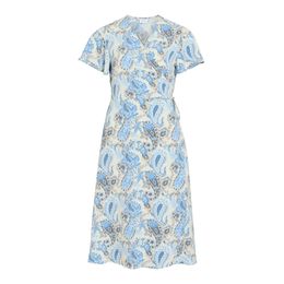Vila Kleid 'VILovie' Damen Gr&ouml;&szlig;e 40 blau / navy / hellblau / wei&szlig; Sommerkleid