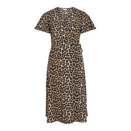 Vila Dress 'VILovie' female size 42 Sand / Cognac / Black