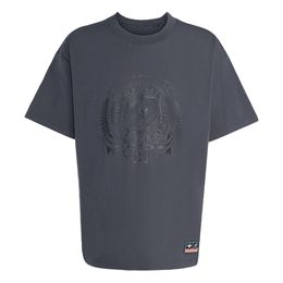 adidas originals T-Shirt 'adidas originals & All Blacks' Herren Gr&ouml;&szlig;e XXL dunkelgrau / schwarz