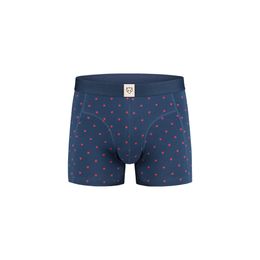 A-dam Boxer shorts 'Valentijn' male size XL Night blue / Red