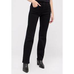 Angels Damen Angels 5-Pocket-Jeans &raquo;Lara&laquo; mit Stretchanteil schwarz 42, L&auml;nge 30