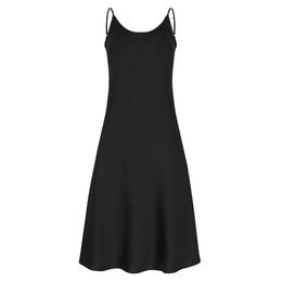 Serena Silueta Kleid 'Below the knee satin slip dress 'Grace'' Damen Gr&ouml;&szlig;e 42 schwarz Sommerkleid