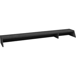 M&auml;usbacher Schreibtischaufsatz &raquo;Big System Office&laquo; Breite 137 cm grau Holzwerkstoff B/H/T: 137cm x 13cm x 26cm