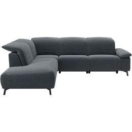 Musterring Ecksofa &raquo;MR 370, intelligenter Komfort im modernen Design&laquo; Optionale Relaxfunktion, flexible Kopfteile & klappbare Armlehnen 100% Polyester B/H/T: 