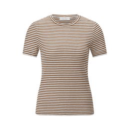Rich & Royal Rich & Royal T-Shirt Damen Gr&ouml;&szlig;e XL braun / wei&szlig;