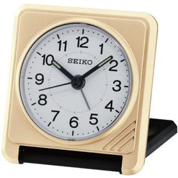 Seiko Reisewecker &raquo;QHT015G&laquo; Wecker, Piepalarm, inkl. Batterie gold Einheitsgr&ouml;&szlig;e