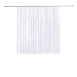 GERSTER Gardine &raquo;Estella&laquo; Kr&auml;uselband 1 Stk. tlg. Store Effekt-Voile recycelt "Estella" wei&szlig; Voile, Polyester 150cm, Kr&auml;uselband, 300cm