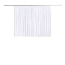 GERSTER Gardine &raquo;Estella&laquo; Kr&auml;uselband 1 Stk. tlg. Store Effekt-Voile recycelt "Estella" wei&szlig; Voile, Polyester 150cm, Kr&auml;uselband, 300cm