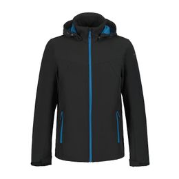 Icepeak Herren Softshelljacke &raquo;Icepeak BRIMFIELD&laquo; mit Kapuze mit abnehmbarer Kapuze, winddicht, wasserabweisend, atmungsaktiv 52