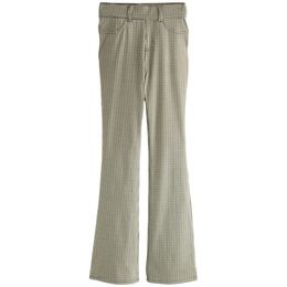 next Leggings Damen Gr&ouml;&szlig;e M beige / dunkelbraun / dunkelgr&uuml;n