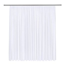 GERSTER Gardine &raquo;Estella&laquo; Kr&auml;uselband 1 Stk. tlg. Store Effekt-Voile recycelt "Estella" wei&szlig; Voile, Polyester 245cm, Kr&auml;uselband, 450cm