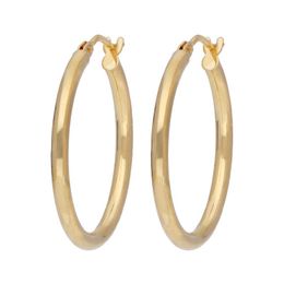 Firetti Damen Paar Creolen &raquo;Schmuck Geschenk Gold 375 Ohrschmuck Creole&laquo; gold 20, Gelbgold 375