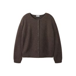 name it Strickjacke 'NKFLemina' M&auml;dchen Gr&ouml;&szlig;e 122/128 dunkelbraun