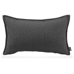 HOCK Dekokissen &raquo;Mali&laquo; einfarbig, Kissenh&uuml;lle mit F&uuml;llung, 1 St&uuml;ck grau Polyester B/L: 30cm x 50cm, 1 Stk.
