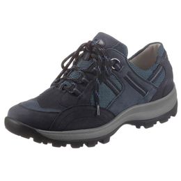 Waldl&auml;ufer Waldl&auml;ufer Damen Schn&uuml;rschuh &raquo;HOLLY&laquo; , Bequemschuh, Halbschuh, Outdoorschuh in Trekking-Optik, H-Weite blau 5 (38)