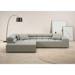 Home Affaire Ecksofa &raquo;Ancona, Ecksofa, incl. Kopfteilverstellung, Breite 319 cm, L-Form&laquo; wahlweise motorische Sitztiefenverstellung, auch in Cord + 
